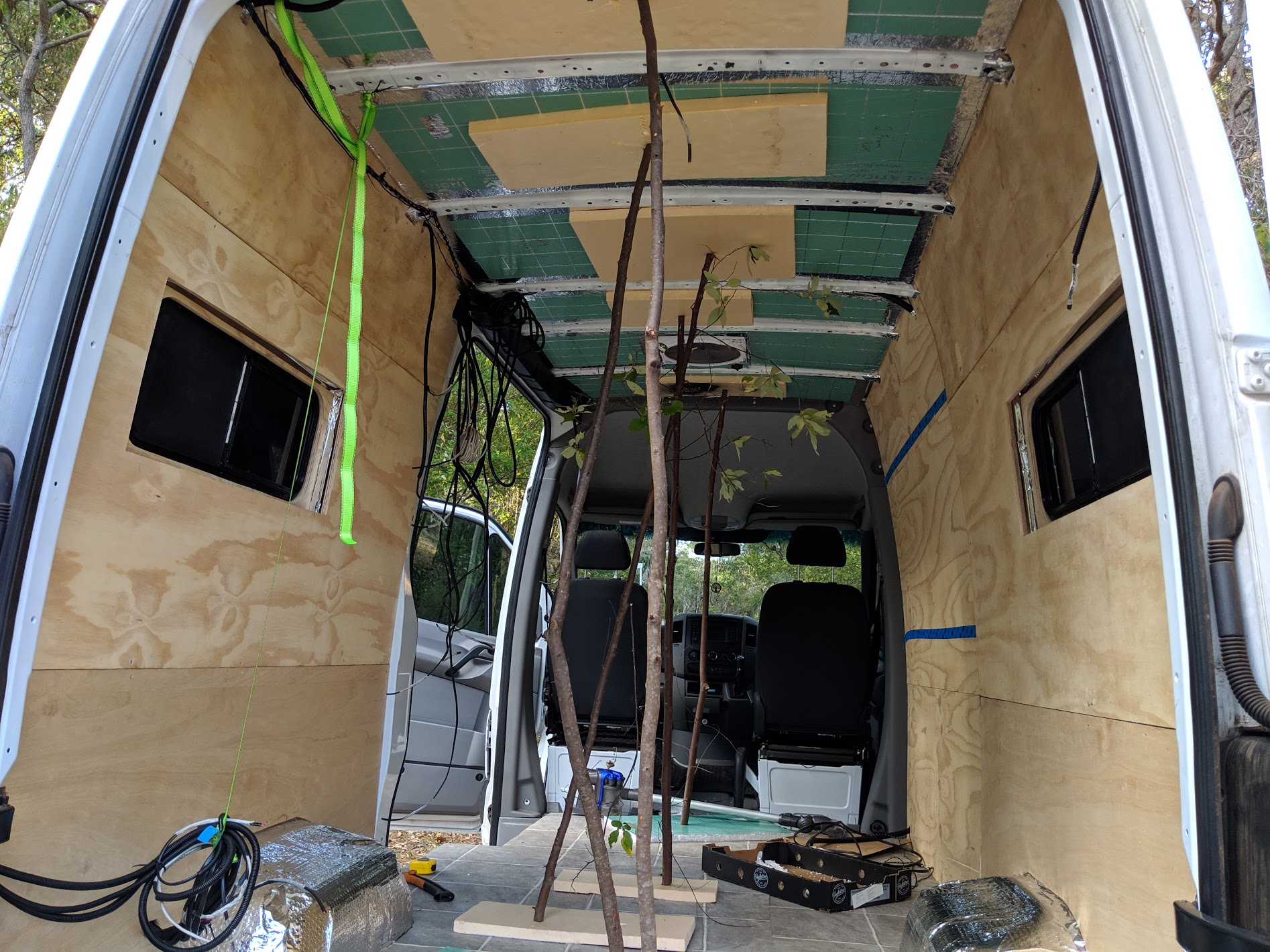 Turn a van into a home part 2 – Have Home Will Travel